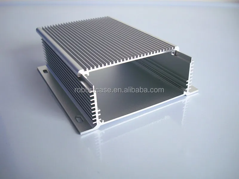 Anodized Extruded Aluminum Electronic Enclosure/car Inverter Shell ...