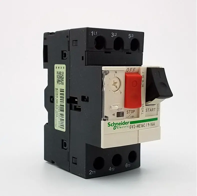 GV2 Single Phase Motor Protection Circuit Breaker 9A-14A