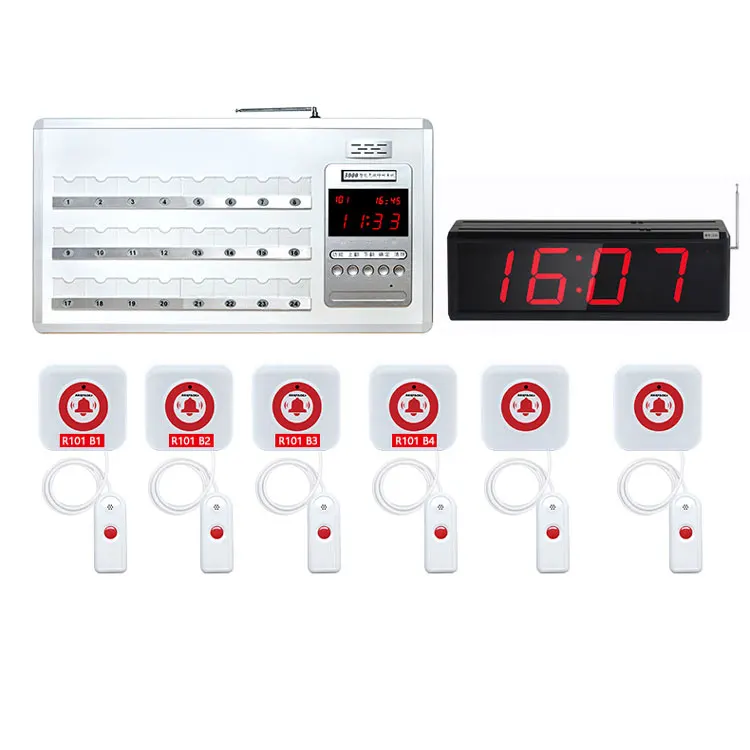 Medical Intelligent Patient Emergency Intercall Bell Wireless Hospital ...