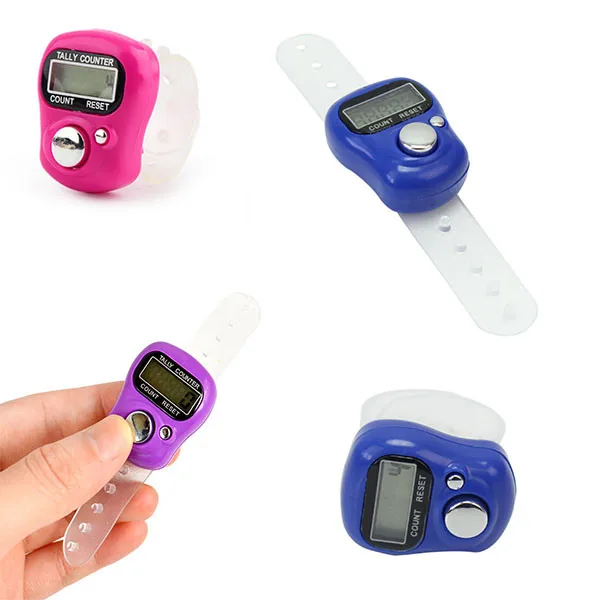 Digital Portable Frequency Electronic Wrist Finger Counter - Buy Finger ...
