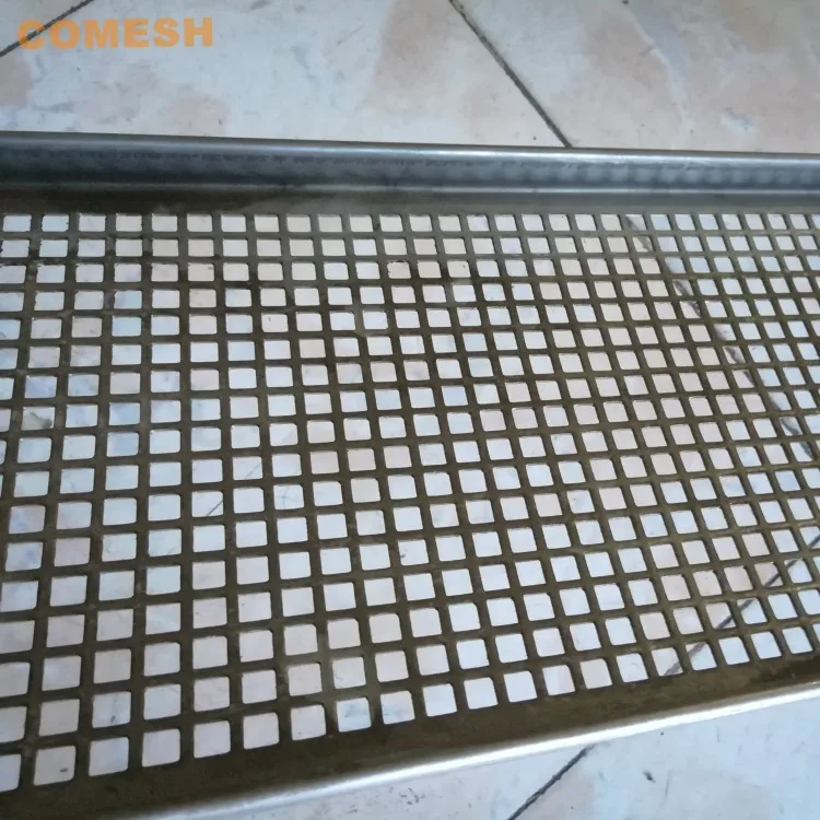 Punched 304 Stainless Steel Sheet Tray For Rack Trolley - Buy Stainless ...