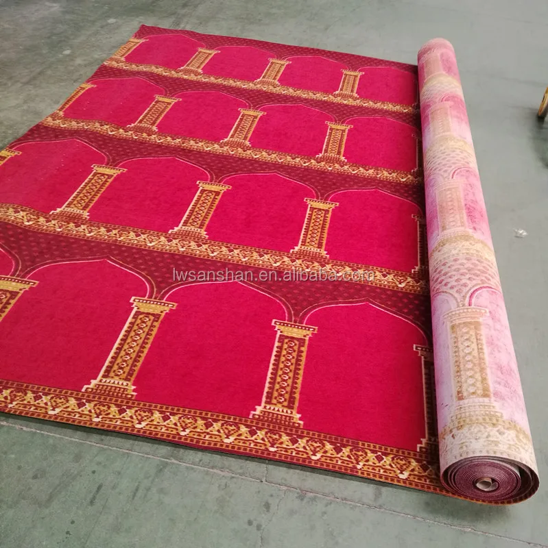 Muslim Praying Prayer Room Mosque Mat Carpet - Buy Muslim Prayer Carpet ...