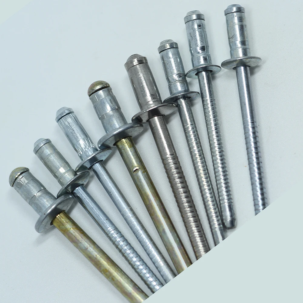 Peel Type Pop Rivets Aluminum Steel Dome Head Blind Rivet - Buy Peel ...