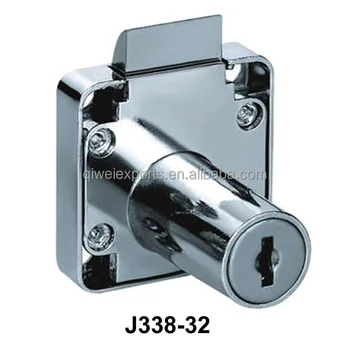 Cabinet Replacement Drawer Lock With Spring Bolt 2 Keys - Buy Drawer ...