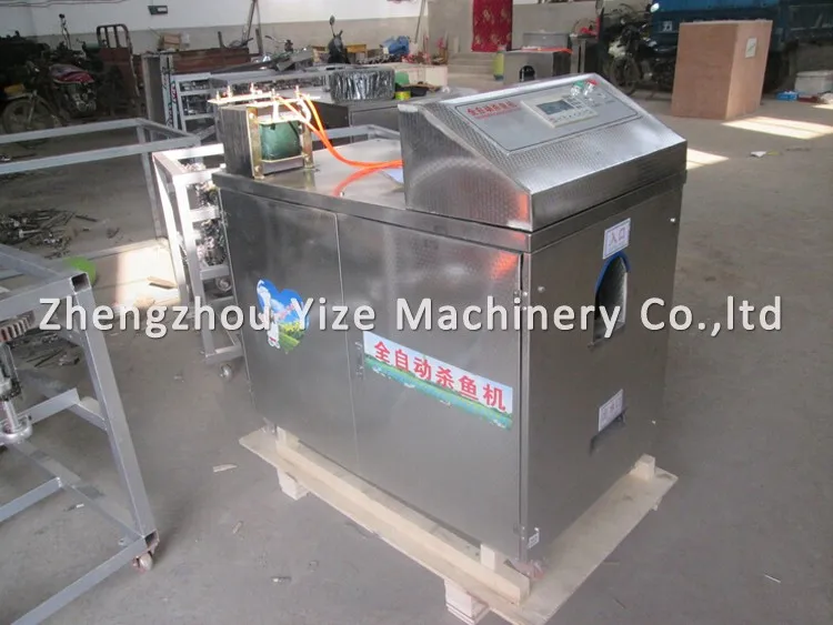 Automatic Fish Scaling and Gutting Machine - Efficient & Durable