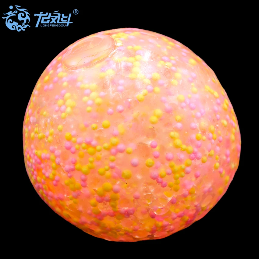 Superstar 7cm Foam Beads Squeeze Stress Ball Squishy Soft Bright Color ...