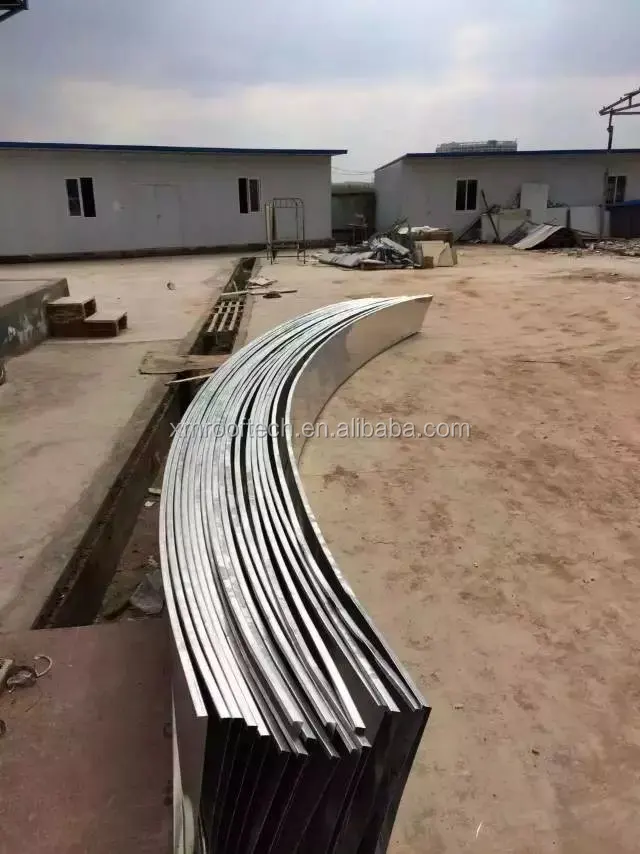 Rooftech Radius Curved Standing Seam Roof Panel Bending Machine