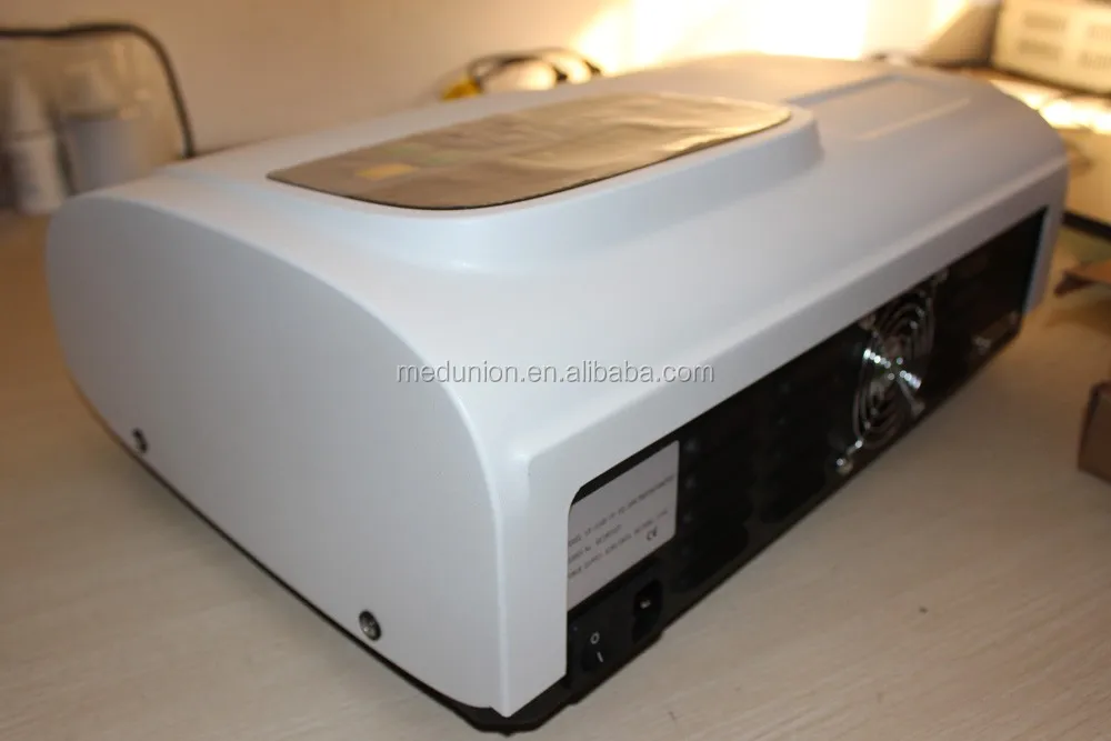 Factory Price Portable Uv Vis Spectrophotometer Price With Glass ...