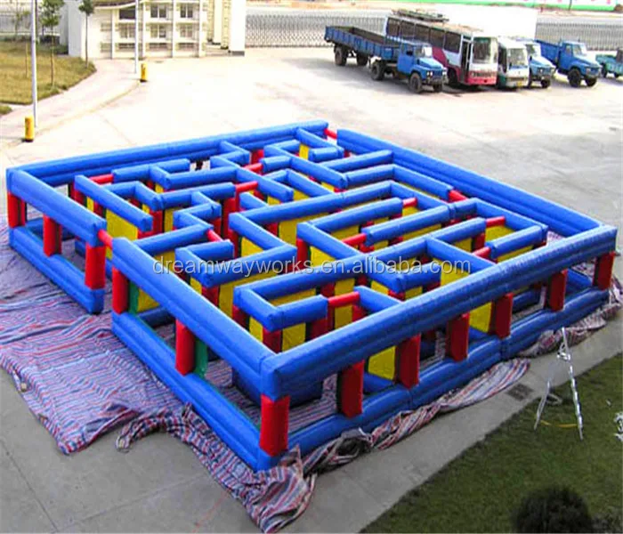 2017 Inflatable Obstacle Course Inflatable Maze,Outdoor Maze,Inflatable ...