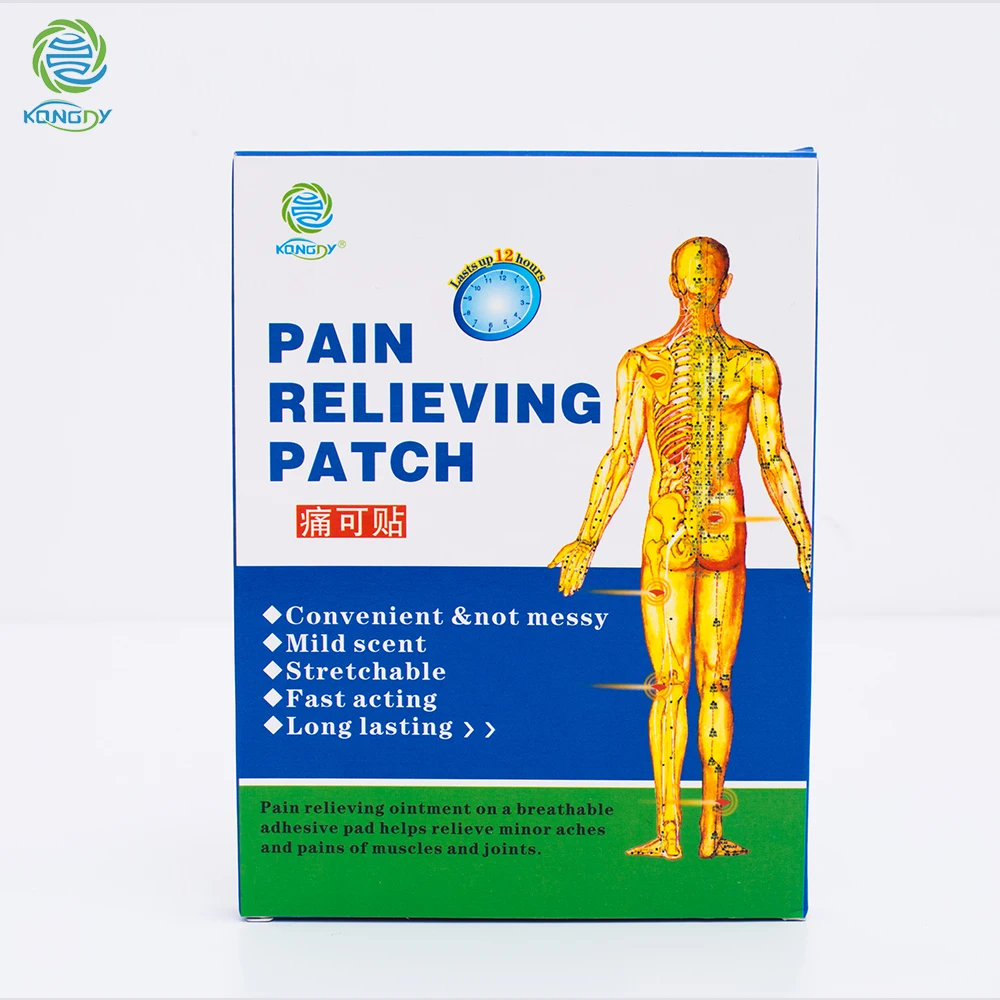 Kongdy Chinese Herbal Medicated Muscle Pain Relief Patch( Acupuncture ...