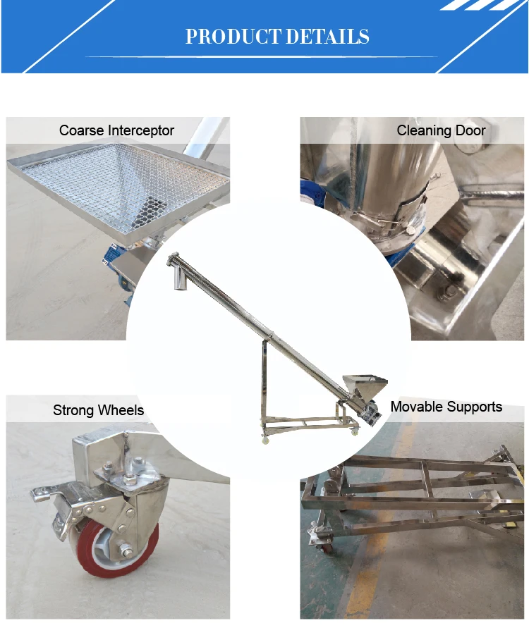 Agitateur À Trémie En Acier Inoxydable,Convoyeur Pour Le Transport Du ...