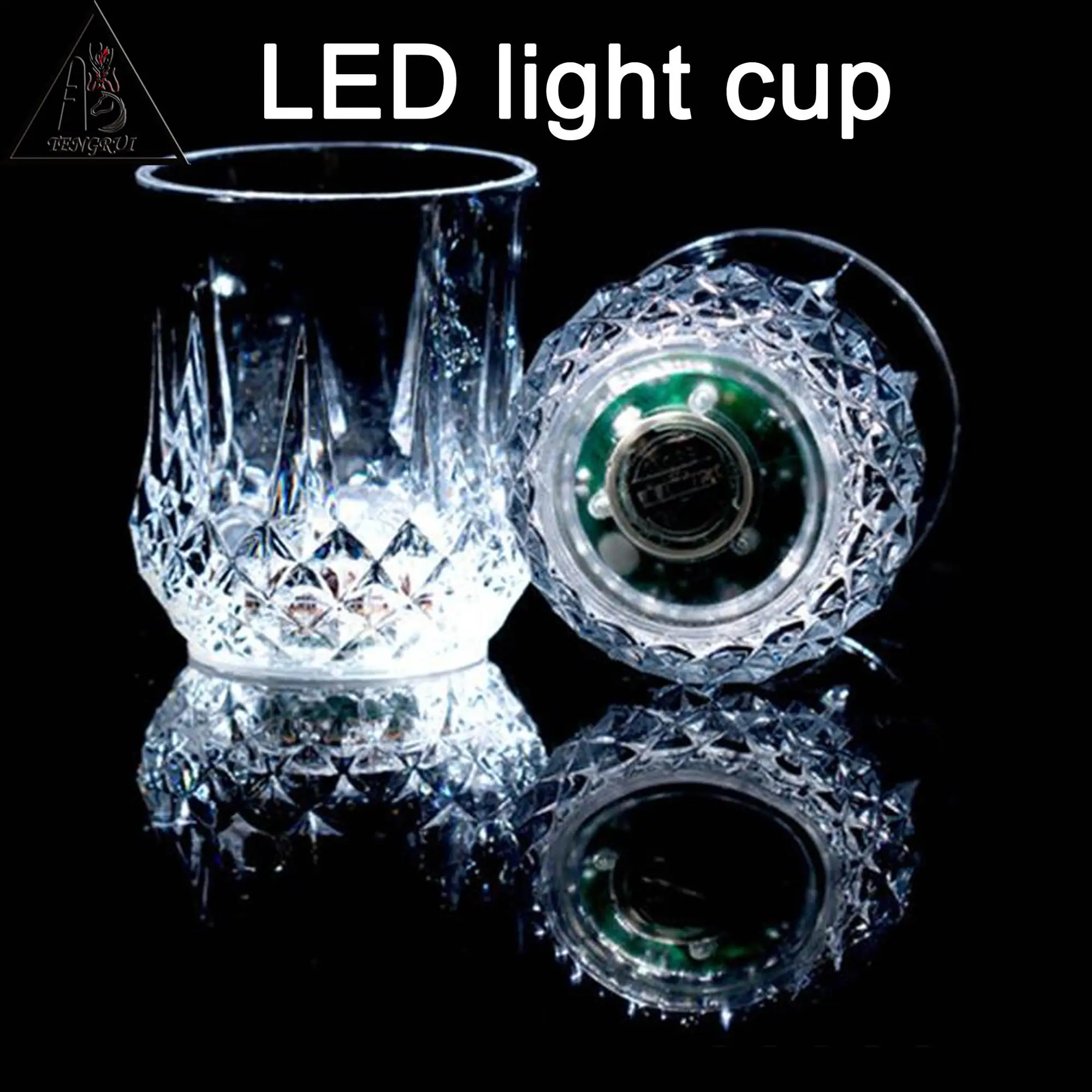 Water Activated Colorful Flashing Led Light Cup For Bar Club Night ...