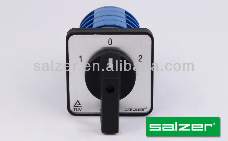 Salzer Sa32 32amp 1-0-2 4pole 61028 Manual Change Over Switches Rotary ...