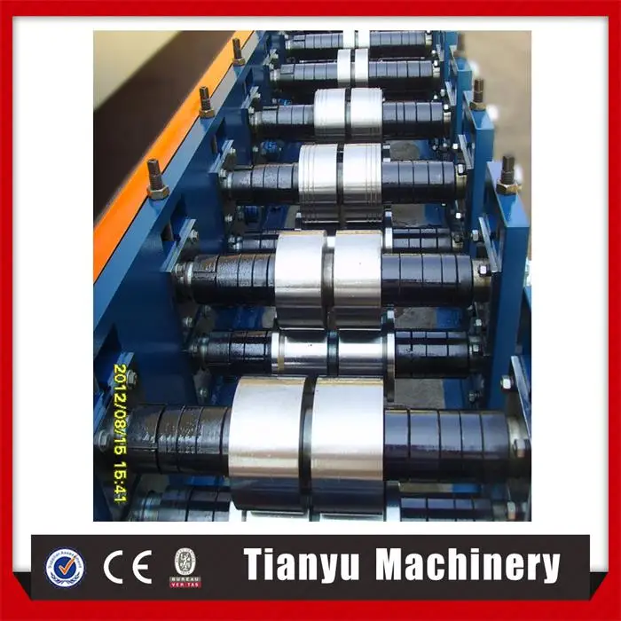 Cold Making Steel Profile Metal Stud C Channel Roll Forming Machine ...