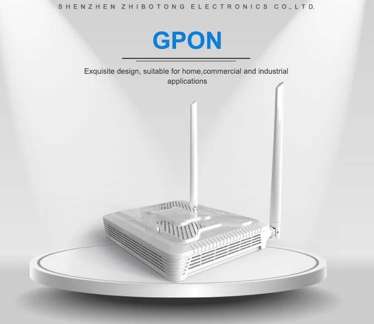 Gigabit GPON ONT ONU Modem FTTH Fiber Optic Equipment OLT GPON
