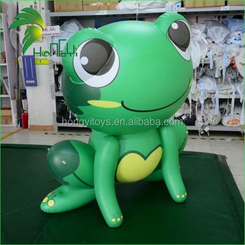 Giant Green Promotion Inflatable Frog,Inflatable Cartoon Animal For ...