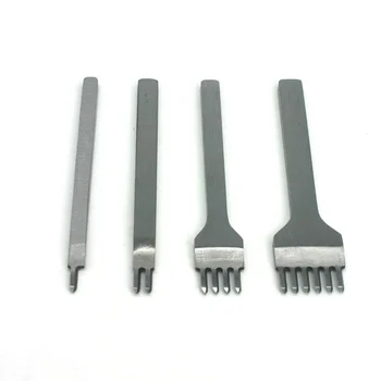 Lt014 Stainless Steel 4mm Hole Punches 1/2/4/6 Prong Lacing Stitching ...