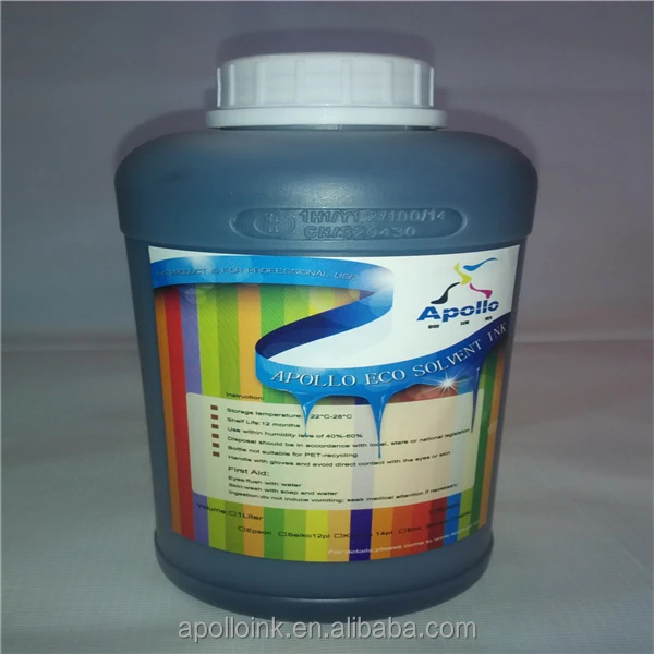 Apollo Competitive Price Waterproof Solvent Ink for Konica 512and ...