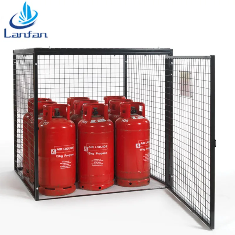 Direct Factory Heavy Duty Security Gas Bottle Cage - Buy Gas Cage,Gas ...