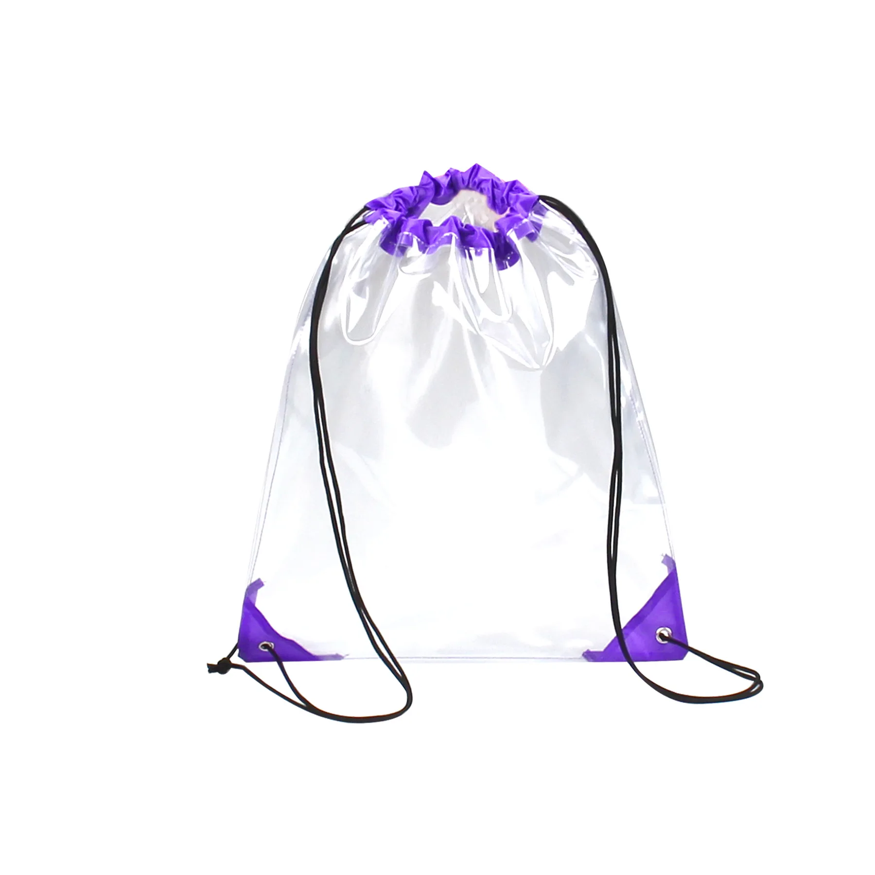 Promotional Transparent Pvc Clear Drawstring Backpack Bags - Buy ...