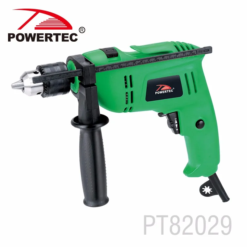Powertec 650w Electric Drill 13mm Impact Drill Wood Power Drill Power ...