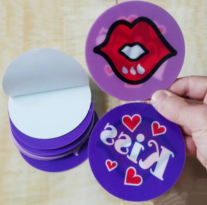 3D Lenticular Lens Stickers - Customizable Promotional Gifts