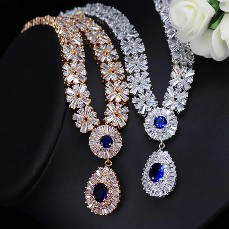 18K Gold Plated Copper Cubic Zirconia Wedding Accessories Bridal ...