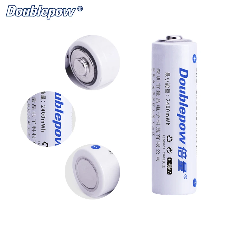 Deep Cycle 1.5v Um3 Aa Size 2400mah Rechargeable Li-ion Battery Cell ...