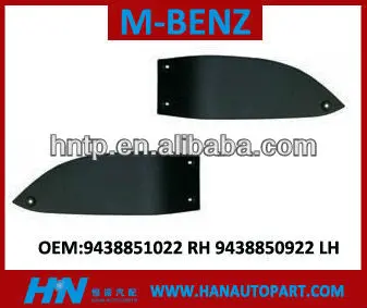 Mercedes Benz Truck Corner Spoiler A9438851022 Lh A9438850922 Rh - Buy ...