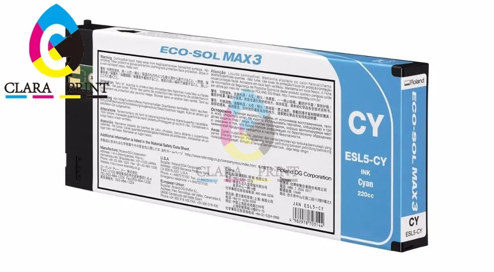 440ml Roland Eco Solvent Max ESL3 Ink for Sp-300i VP-540
