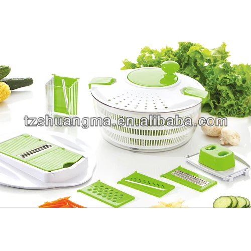 Salad Spinner Multi Slicer Grater - Buy Salad Spinner And Slicer ...