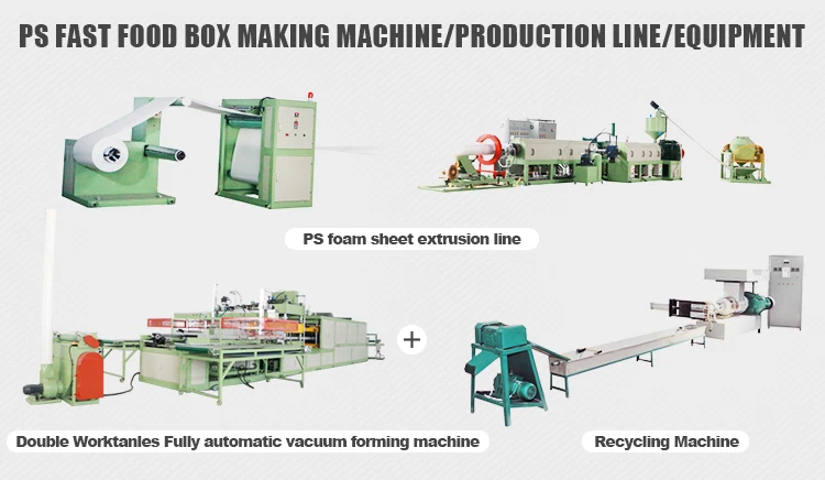 Styrofoam Lunch Box Making Machine - Efficient & Durable