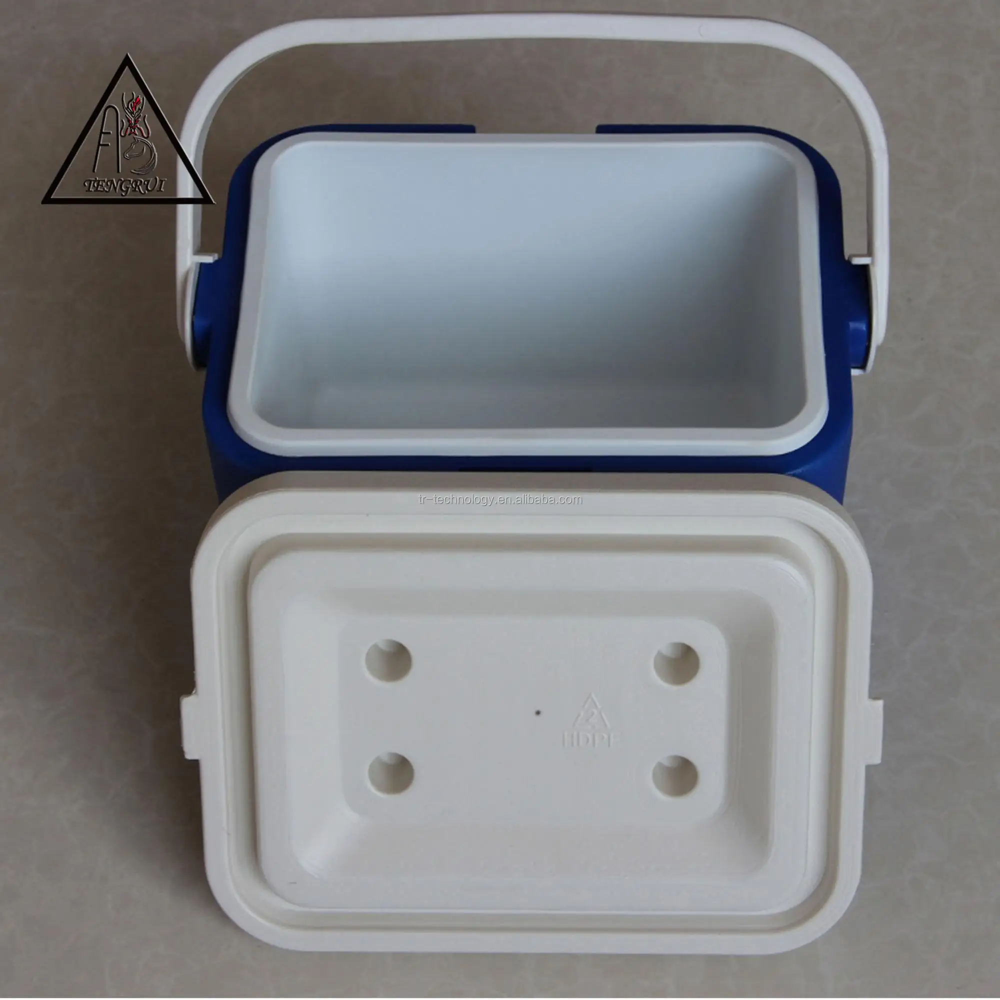 5l Insulated Thermal Hard Plastic Picnic Cooler Box With Handle - Buy ...