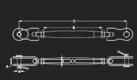 Threaded Rod Small 1 Inch Turnbuckle - Buy 1 Inch Turnbuckle,Small ...
