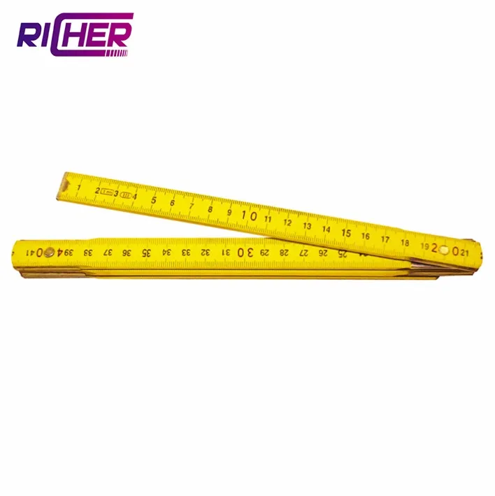 Promotional Scale Ruler For School Wooden Folding Ruler With Normal ...