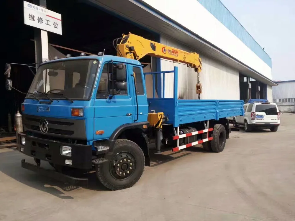 8 Ton Dump Truck With Crane - Buy Dump With Crane Truck,Truck With ...