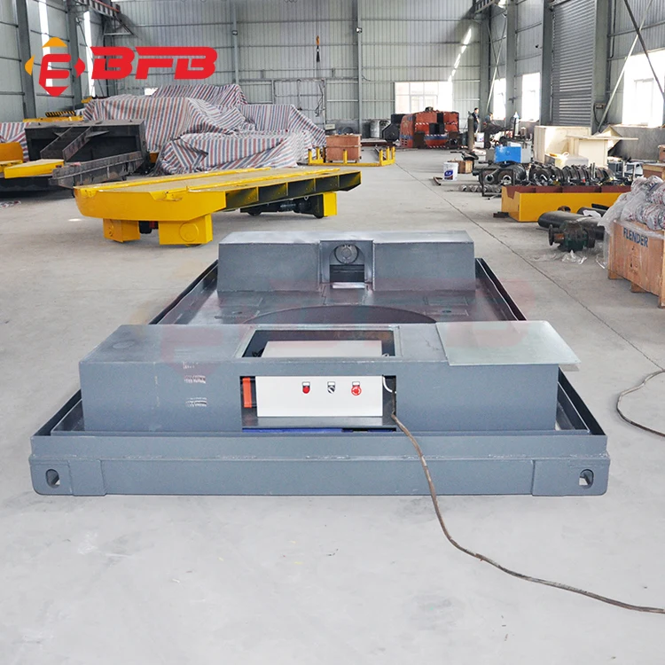 Hydraulic Motorized Transfer Trolley Electric Car Mover For Assembly ...