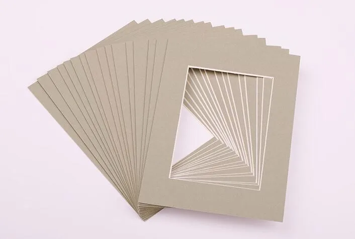 Wholesale Uncut Matboard Acid White Velvet Matboard For Photo Picture ...