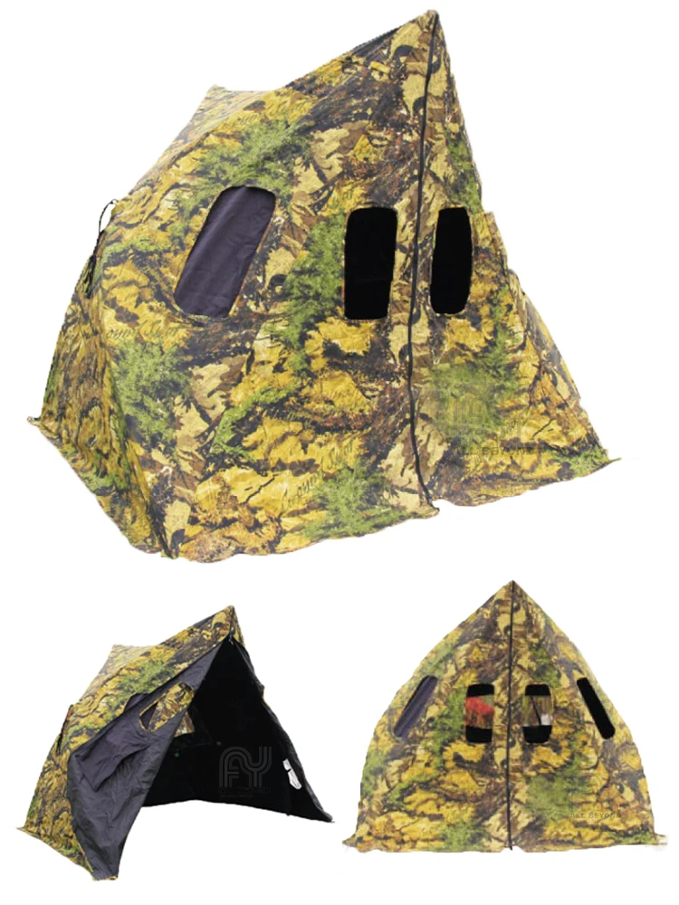 4 Square Meters Small Camouflage Hunting Tent For 1 Person - Buy ...