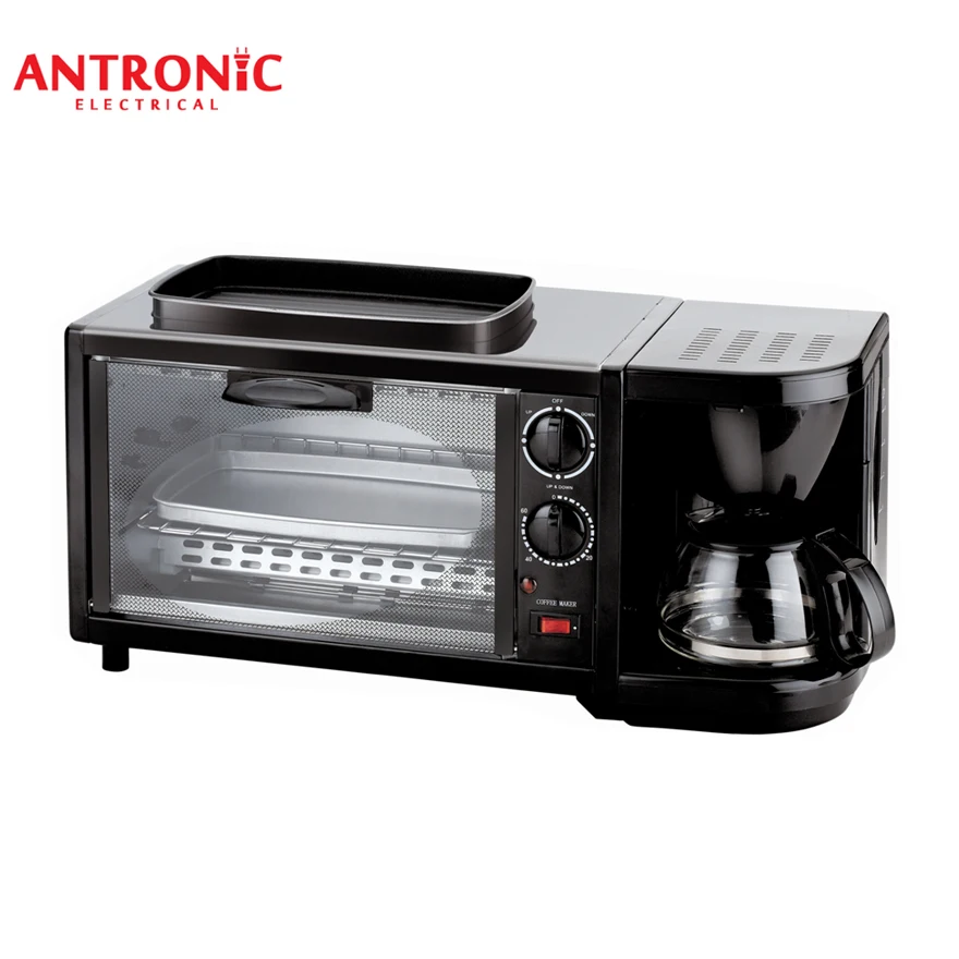 ATC-BM09 Antronic 3-in-1 Breakfast Set - Toaster & Coffee Maker