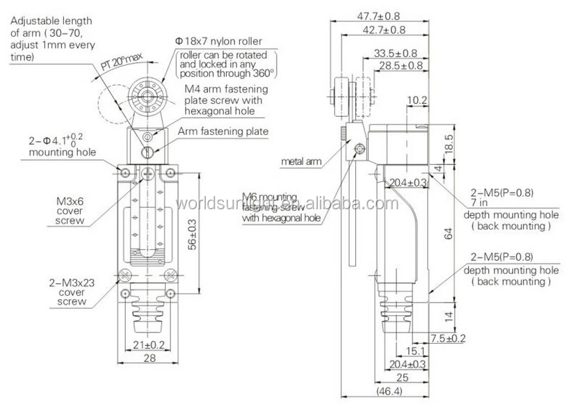 TZ-8108 Limit Switch - Reliable and Versatile Solutions