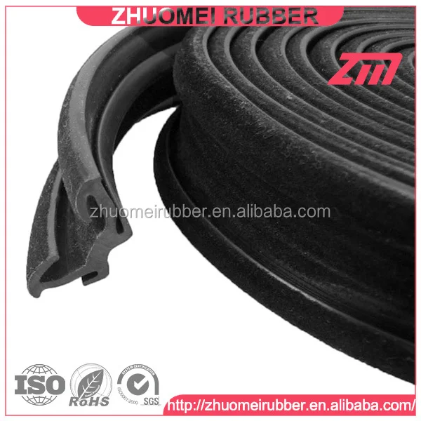 Flexible Window Glass Run Channel With Flock Lining - Buy Window Glass ...