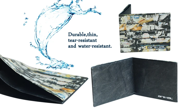 1070d 1073d Tyvek Handmade Paper Wallet Card Holder| Alibaba.com