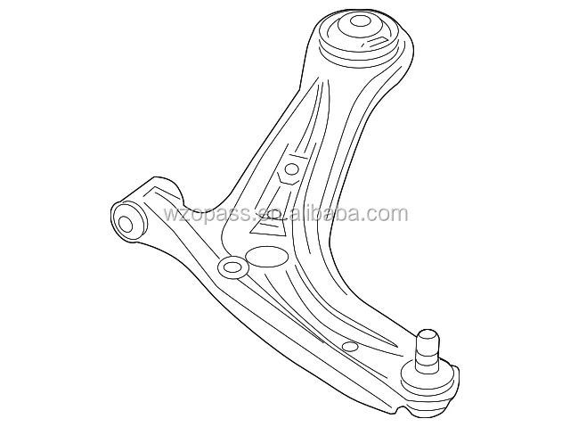 Opass Professional Factory 54500-3dn0a Front Lower Wishbone Arm For ...