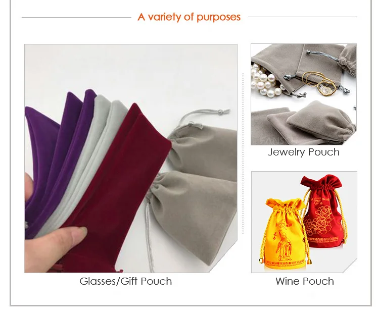 Double-side Flocked Fabric For Pouch & Box Of Jewelry/wine/gift/glasses ...