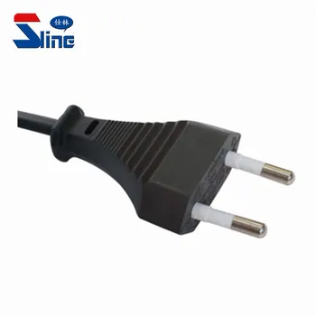 Indonesia 2 Pin Power Cord Plug With Indonesian Mains Cable Sni ...