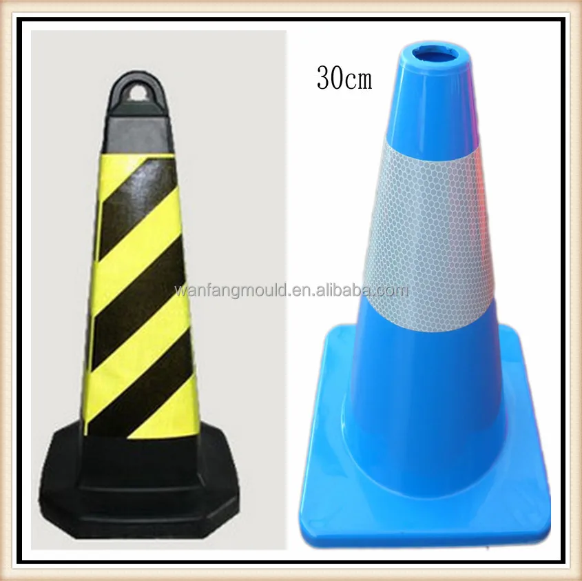 High Speed Fiberglass Road Cone Mould/plastic Injection Road Cone Mold ...