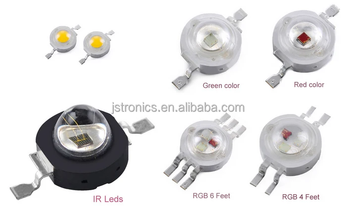 Epileds Chip 3w Rgb 6 Pin High Power Led Diode - Buy 3w Rgb 6pin,3w Rgb ...