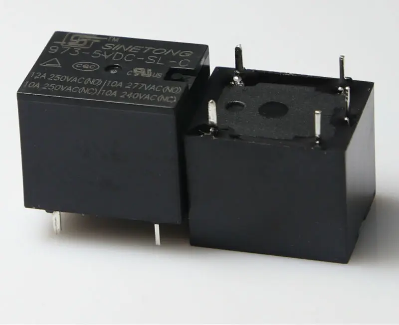 Miniature 5v Pcb Type Power Relay 10a Relay Industrial Process ...
