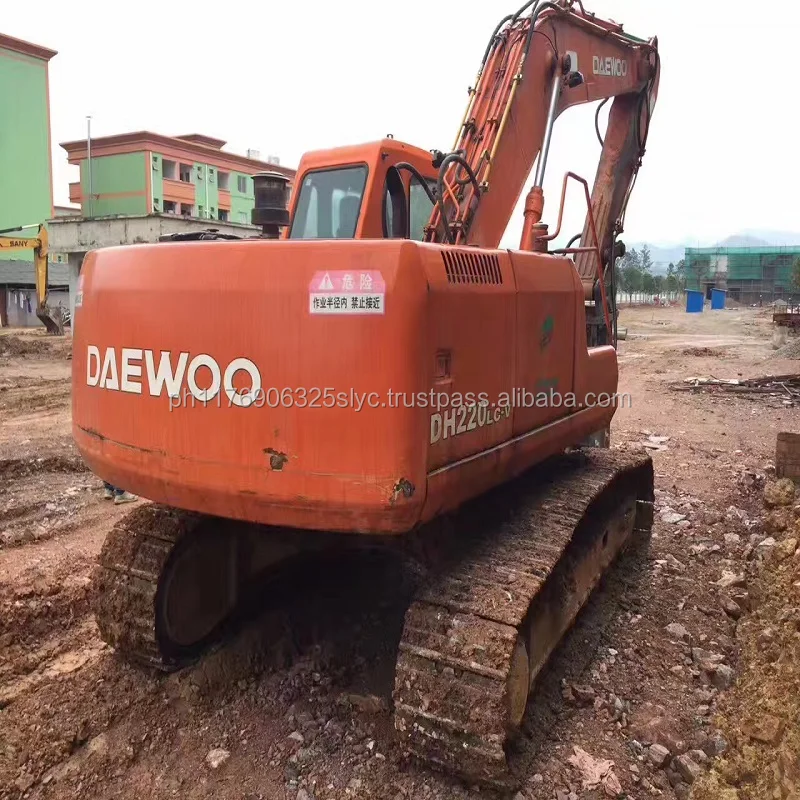 Used Daewoo Excavators Dh220lc-v,Used Daewoo Dh220 Excavator South ...
